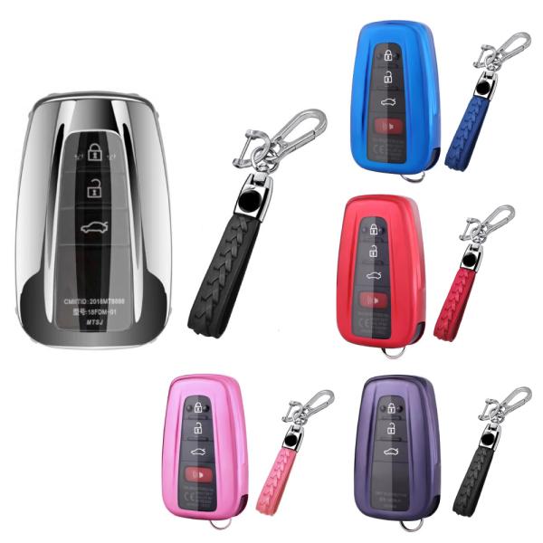 【注意事項】キーホルダーはオプションとなります。キーホルダーも必要なお客様はキーホルダーオプションを忘れずにご選択くださいませ。【特徴】スマートキー専用設計でぴったり！簡易防水仕様で安心安全！軽量・丈夫の弾力がある高品質TPU素材！【適合車...