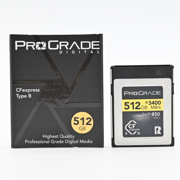 ProGrade Digital GOLD CFexpress 4.0 TypeB 512GB■外観スレわずかでキレイ。写真でご確認ください。■動作検品動作確認実施しており問題ありません。■付属品写真に掲載されているものが全てです。■備考コ...