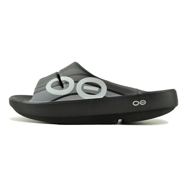 OOFOS OOahh SPORT BLACK WAVE 20000502082612011年マサチューセッツ州で誕生したリカバリーシューズブランド"OOFOS ウーフォス"。独自のOOfoamテクノロジーで作られたOOFOSは一般的なEV...