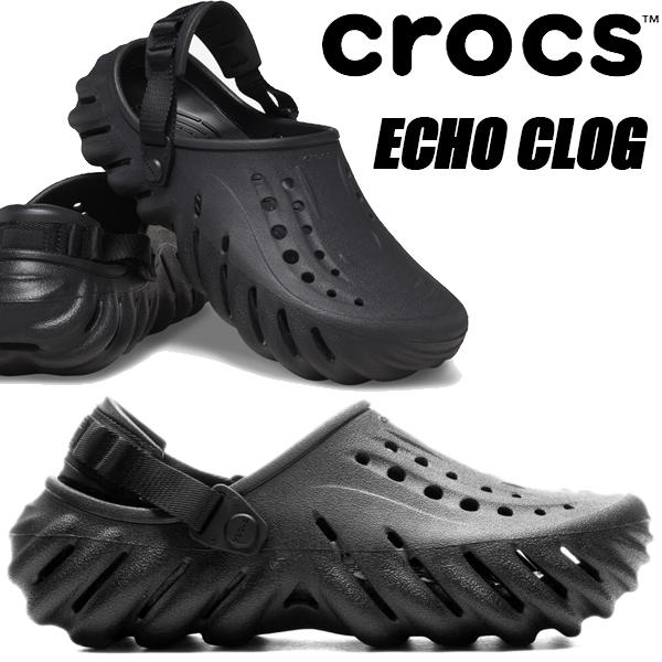 crocs ECHO CLOG BLACK 207937-001エコー コレクションは、快適さとスタイリッシュなルックの両方を楽しみたい人に最適なデザイン。全モールド構成のこのクロッグは、大胆なシルエットとスポーティデザインからインスパイア...