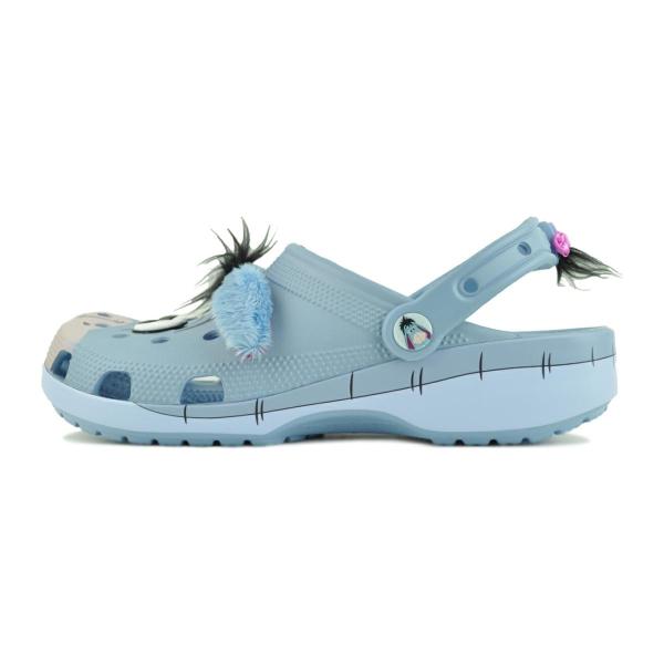 crocs WINNIE THE POOH EEYORE CLASSIC CLOG 211093-90h思わず笑顔になる一足。ディズニー「イーヨー」クラシック クロッグは、立体的なやわらかい耳とチャームポイントの前髪をあしらったイーヨーの顔...