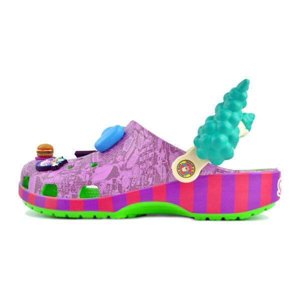 crocs THE SIMPSONS KRUSTY CLASSIC CLOG MULTI 211107-90hザ・シンプソンズコレクションに、風変わりで色彩豊かなクラスティ・クラシック クロッグが仲間入りしました。楽しいクラスティクロッグは...
