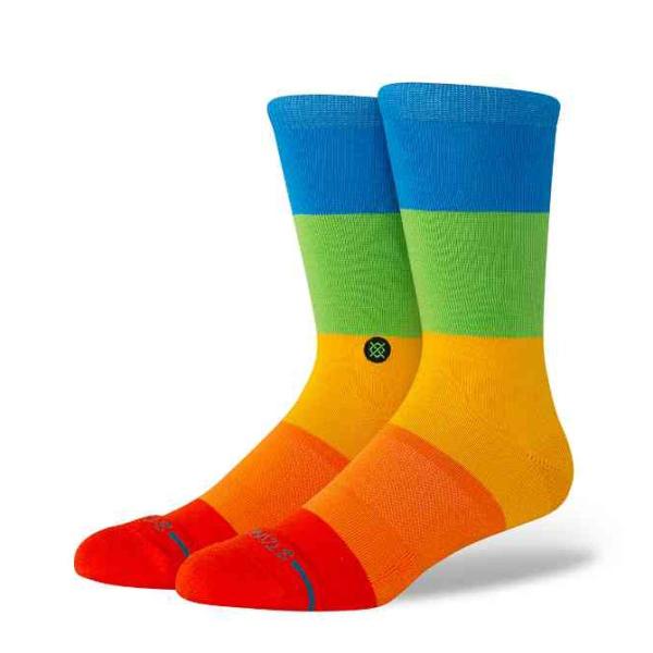 STANCE SNAPSHOT CREW MULTI a555d25sna-mulインスタントカメラで世界的に知られるポラロイド社とのコラボレーションモデル。 ブランドを象徴するレトロなレインボーマークやロゴからインスパイアを受け、ヴィンテ...