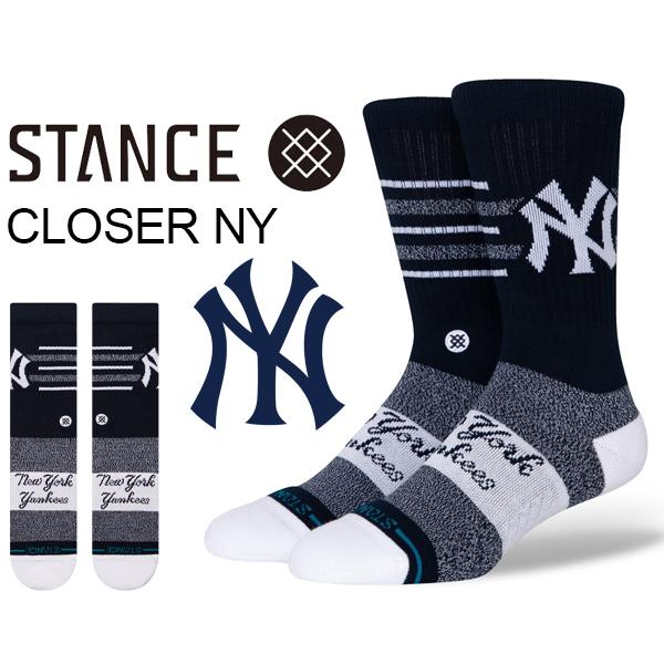 STANCE CLOSER NY NAVY a556a24cny-nvy<BR>新しい表現方法を作り出すというシンプルなコンセプトから始まり、ソックスをカルチャーやアートを表現するキャンバスとして、新しいスタイルとカテゴリーを生...