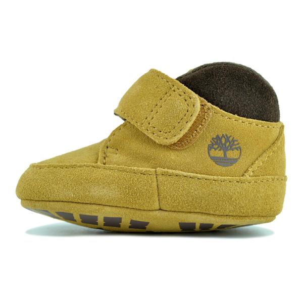 Timberland CRIB BOOTIE MID HOOK &amp; LOOP BOOT WHEAT SUEDE a6h8g-ez01918年に創業者のネイサン・シュワーツがマサチューセッツ州ボストンでブーツ作りを始め、世代を超えて愛...