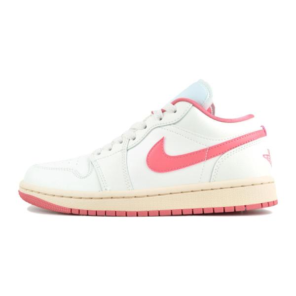NIKE WMNS AIR JORDAN 1 LOW sail/pink salt-guava ice dc0774-109史上最高のバスケットボール選手として評されるマイケル・ジョーダンのシグネチャーシューズとして、1985年に発売された...
