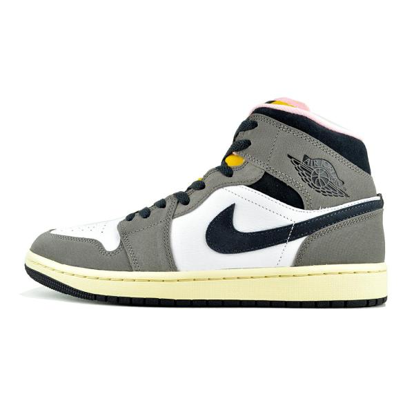 NIKE AIR JORDAN 1 MID SE wht/oil grey-cave stone hq2011-100オリジナルのエア ジョーダン 1からインスピレーションを得た”AIR JORDAN 1 MID エア ジョーダン 1 ミッ...