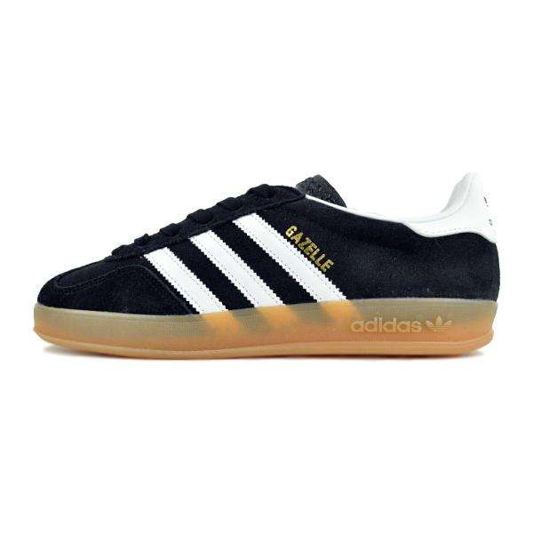 adidas GAZELLE INDOOR CBLACK/FTWWHT/GUM2 ji20601949年の創業以来、サッカー、テニス、ランニングなど様々なスポーツを楽しむ人の為に機能的なスニーカーを提供し続けるブランド"adidas"。そん...