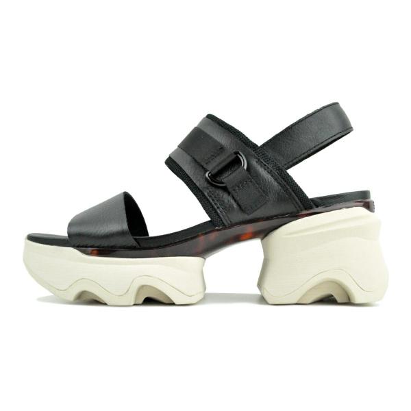 SOREL KINETIC IMPACT SLINGBACK HEEL SANDAL BLACK CHALK/NOIR CRAIE nl4951-012インパクトのあるシャークソールが特徴の"KINETIC IMPACT"シリーズよりスリン...