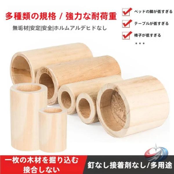 内径：3.0cm/3.2cm/3.5cm/4.0cm/4.2cm/4.5cm/5.0cm/5.2cm/6.0cm　高さ：5cm/10cm
