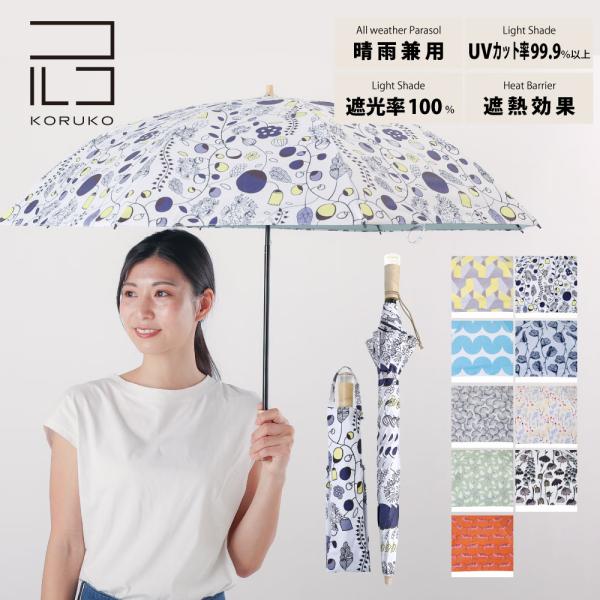 【サイズ】[親骨の長さ]:55cm、[全体の長さ]:約65.5cm、[直径]:約96cm、[持ち手の長さ]:約9cm、[持ち手の太さ]:約3cm、[石突の長さ]:約1.7cm[収納時の長さ]:約41cm、[共袋のサイズ]:約57×9.4cm...