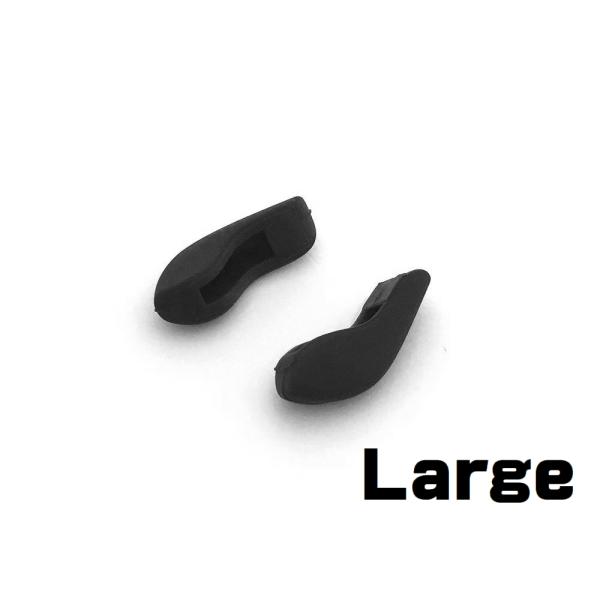 ジュリエット用　ノーズパッド　Lサイズ（大）【セット内容】・左右　1組【素材】・シリコンラバー製※純正サイズの大と同じです。※X-Squaredにも取り付けできます。※ラバーパーツのみの販売となります。画像にありますフレームは付属しません。