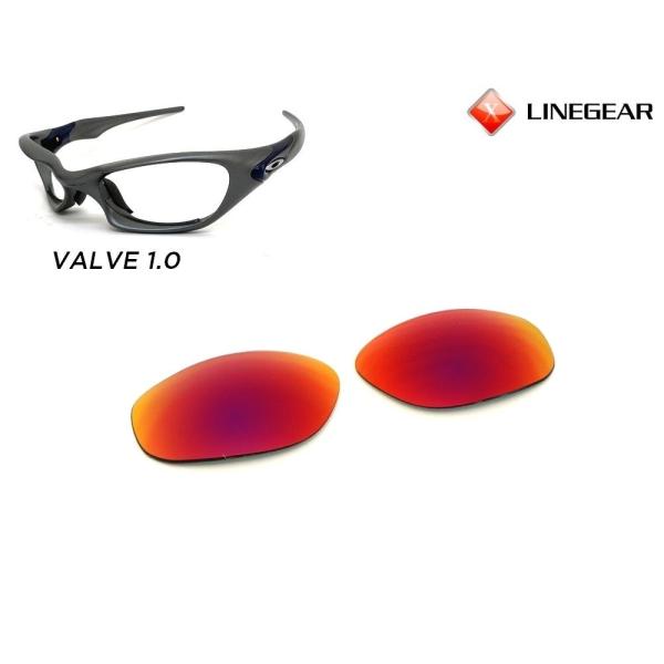 濃いめのグレーレンズにパープル/レッド/オレンジのミラー。目が透けて見えることはありません。OAKLELYのルビーイリジウムと同じカラーです。色の認識がしやすく、自然な色合いに見えます。 プリズム補正機能（Dセンター）レンズなので、視界のゆ...