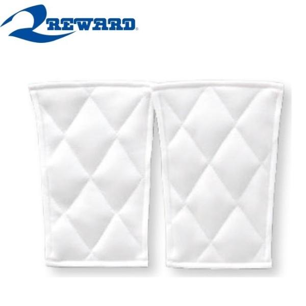 レワード 野球 デミパッド デミサイズ2枚セットカラーホワイト(01)サイズ約18×12cm