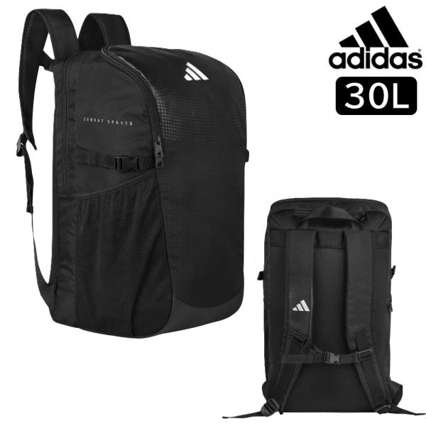 アディダス adidas NEW トレーニング　バックパック M 30リットルフロント部分は大きく開くので荷物の出し入れがスムーズ。トレーニング用アクセサリーを整理しやすいコンパートメントも備えています。・人間工学に基づいたショルダーストラ...