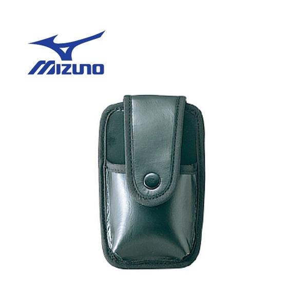ミズノ 審判用 ハケ袋 (2ZU212用)・ベルトループ付き素材合成皮革日本製