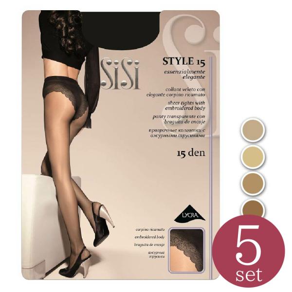 【仕様】■素材：ポリアミド 91％、エラスティン 8％、ポリプロピレン 1%■つま先スルータイプ■足型：なし■マチ：あり■フェイクショーツの刺繍入り■原産国：イタリア・東ヨーロッパ■厚　み：15デニール◇サイズ：2-S（日本サイズ：M〜L）...