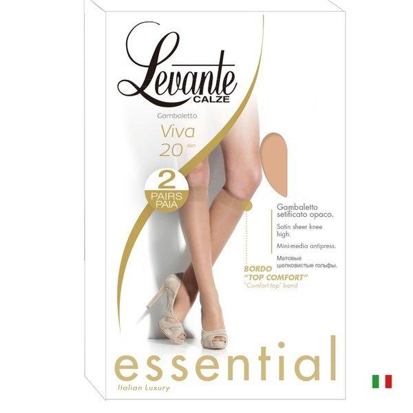 【仕様】◇素材：ポリアミド 84%　エラスティン 16%◇つま先補強タイプ◇20デニール（シアータイプ）◇原産国：イタリア◇バンド幅約10mm（約50mmで切り替え)◇膝丈ニーハイタイツ◇2足セット◇サイズ：1(S)/日本サイズ換算S〜M2...