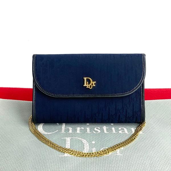 極 美品 Christian Dior ディオール トロッター 柄 レザー 本革 極 美品 Christian Dior ディオール トロッター 柄 レザー 本革