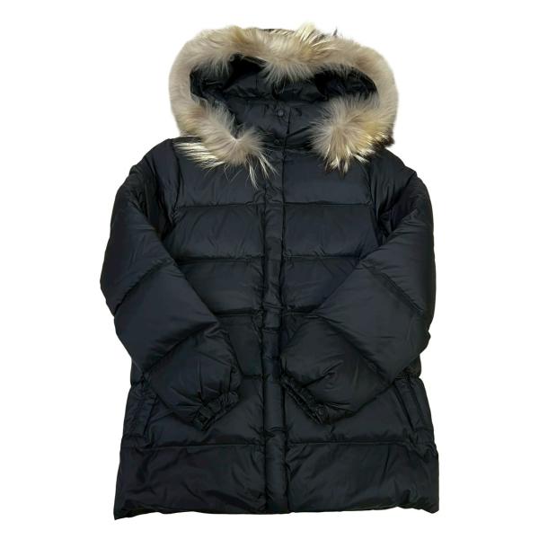 MONCLER（モンクレール） 極 美品 ロゴ 金具 ナイロン ダウン フェザー