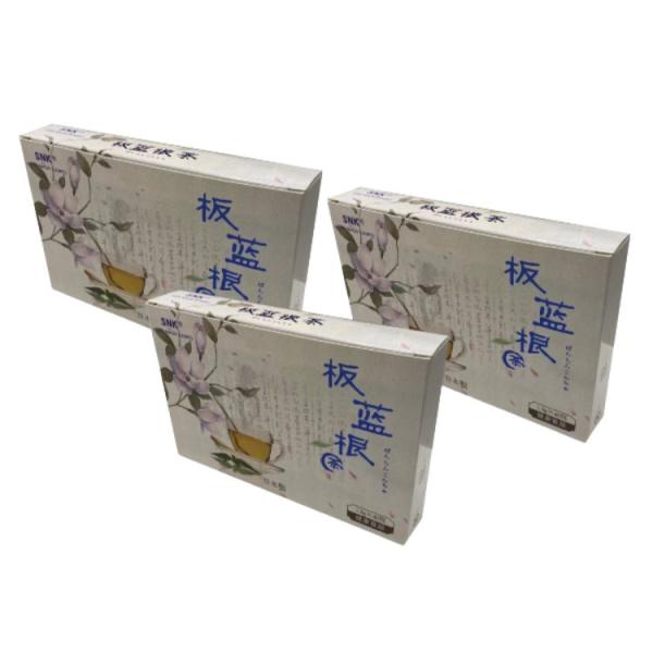 「板藍根茶」箱タイプにリニューアルしました。1箱40包入×3箱セットです。【内容量】60g（1.5g×40包入）板藍根の健康茶板藍根配合茶板藍根（ばんらんこん）は、アブラナ科のホソバタイセイの根のことで、日本では菘藍（しょうらん）または大青...