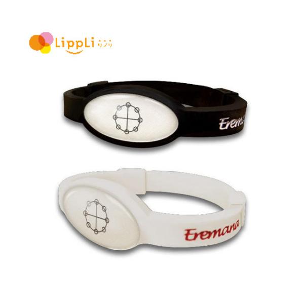 色・ブラック・ホワイトサイズ・L（19.0cm/内寸18cm）・M（18.0cm/内寸17cm）・S（16.5cm/内寸15.5cm）ブラックアイ内蔵のブレスレット・カタカムナの中心図形「ヤタノカガミ」高次元から３次元へ、３次元から高次元へ...