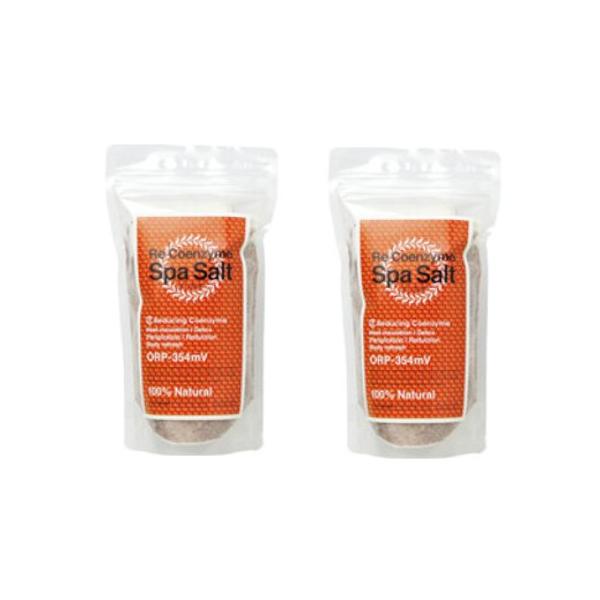 「リコエンザイム スパソルト 500g」の2個セットです。浴用塩ミネラル＆還元力●約-350mVという高い「還元力」“サビつき”の要因となる物質を中和することで、不要なものを出す力が高まります。●13種類の天然ミネラルを豊富に含むミネラルが...