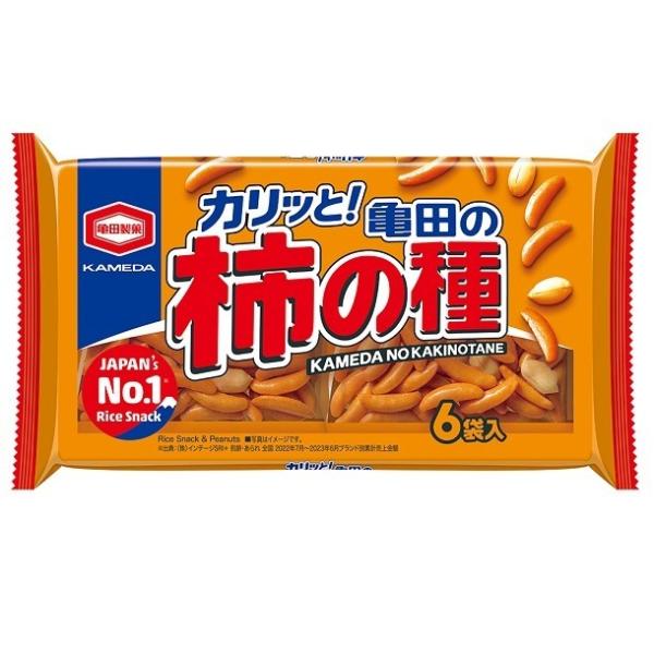 【内容量】180g（6袋詰）×24袋【原材料】うるち米粉（国産）、でん粉、ピーナッツ（ピーナッツ、植物油脂、食塩）、しょうゆ、砂糖、魚介エキス調味料、たん白加水分解物、こんぶエキス、食塩／加工でん粉、調味料（アミノ酸等）、ソルビトール、着色...