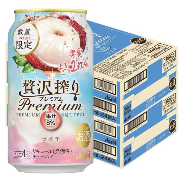 【内容量】350ml【アルコール分】4％【原材料】ライチリキュール（国内製造）、ライチ果汁、糖類／炭酸、酸味料、香料【商品特徴】果汁をたっぷり使用した、贅沢なフルーツのお酒です。まるで食べごろのフルーツを食べているかのような香り・味わいと、...