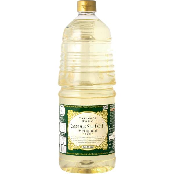 【内容量】1650g【原材料】ゴマ油【商品説明】ごま油の香りがなく、バターなどの油脂に代わり、製菓・製パン用の油脂として幅広くお使い頂けます。酸化に強く、しっとり感、ふわふわ感が持続します。