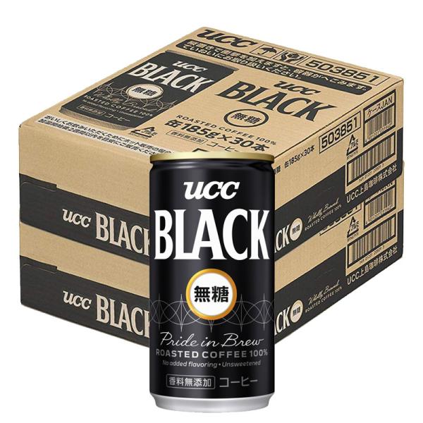 【内容量】185ml【原材料】コーヒー(国内製造)【商品説明】キレ味強化！さらに香り高く、コク深い味わいへ！ 香料0、レギュラーコーヒー100％。 UCC独自のTTND製法と低温充填方式で、 キレ・コク・香りが際立った無糖コーヒー。