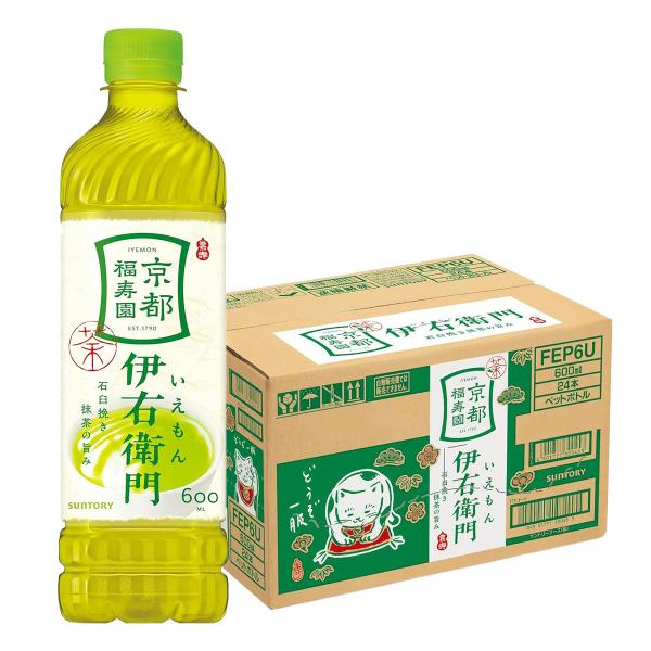 【内容量】600ml【原材料】緑茶（国産）／ビタミンＣ、酵母粉末【商品説明】香りと旨みが特徴である、京都で昔から親しまれてきたお茶の味わいを目指した設計となっています。（1）香り3年以上かけて独自開発した茶葉を新たにブレンドし、さらに香りが...
