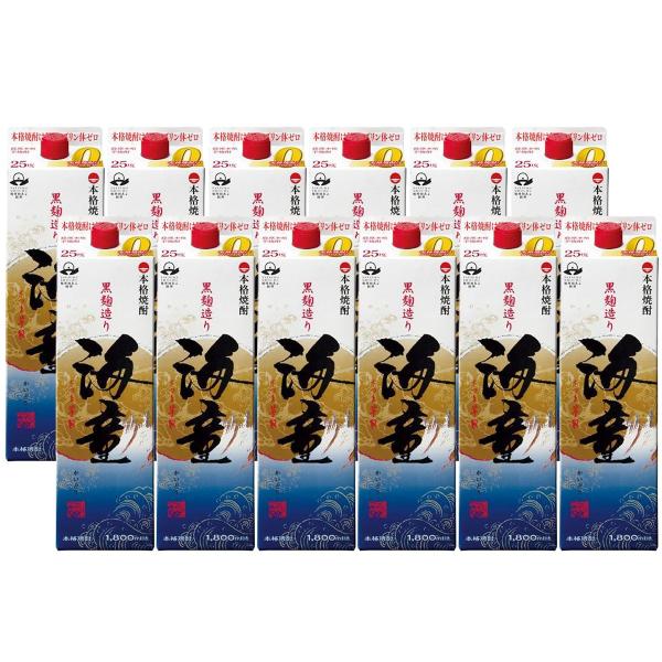【内容量】1.8L【アルコール分】25％【原材料】さつまいも（鹿児島県産）/米麹（国産米）（黒）【商品特徴】鹿児島県産「黄金千貫芋」を使用し、昔ながらの「黒麹」で仕込みました。コクがあるまろやかな味わいです。
