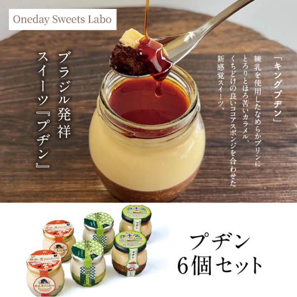 51-プヂン6個セット｜冷凍便セット内容 ・キングプヂン×2・幻の神池芋pudim×2・抹茶プヂン×2【保存方法】冷凍護国芋と呼ばれ戦時下の日本を支えたさつまいも高系4号。一時は絶滅したと思われていましたが、80年を経て「神池芋」として復活...