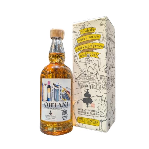 新潟亀田蒸留所　OHTANI　WHISKY　新潟亀田zodiac sign series 「Capricorn」ゾディアック　サイン　シリーズ（カプリコーン）Niigata Kameda Distillery OHTANI WHISKY N...