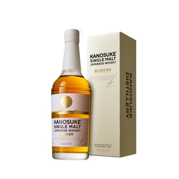 シングルモルト嘉之助KANOSUKE SINGLE MALT  原産国：日本（鹿児島）／小正醸造 嘉之助蒸溜所容量：700mlアルコール度数：48度    麦芽：ノンピート麦芽?、ピート麦芽    酵母：ディスティラリー酵母?    ポット...