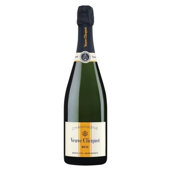 ヴーヴ・クリコ リッチ  オン　アイス　正規　箱なし VEUVE CLICQUOT RICH ON ICE【 分 類 】　シャンパン【 タイプ 】甘口【 品 種 】ピノ・ノワール 50%、ムニエ30%、ャルドネ20%、リザーブワイン 40-...