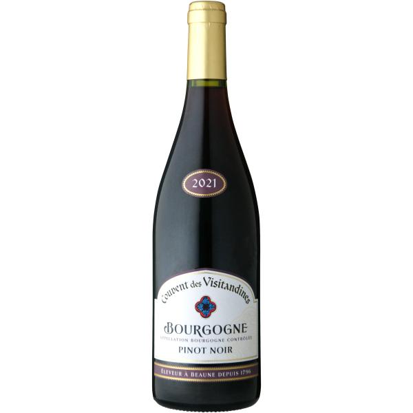 クーヴァン デ ヴィジタンディーヌ  ブルゴーニュ ピノ ノワール Couvent des Visitandines   Bourgogne Pinot Noir【 分 類 】　赤ワイン【 タイプ 】　ミディアムボディ【 品 種 】　ピノ・...