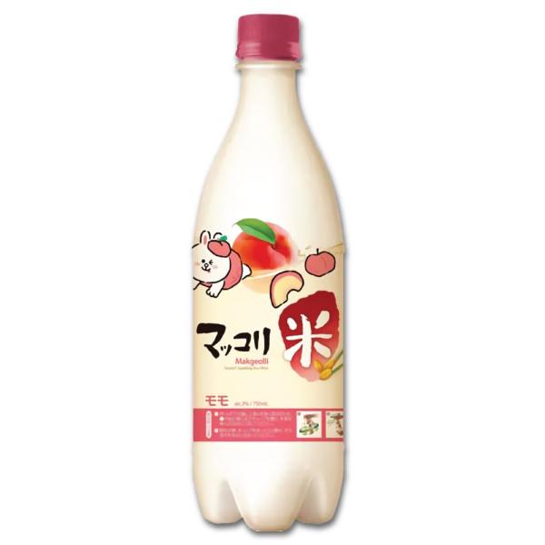 内容量 : 750ml (1本あたり)アルコール分 : 3% 原材料 : 米、酵母、麹、果糖、二酸化炭素、クエン酸、モモ香料、モモ濃縮液、乳酸、甘味料（アスパルテーム・L-フェニルアラニン化合物） 原産国 : 韓国保存方法 : 直射日光、高...