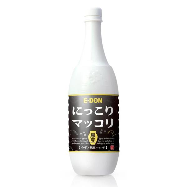商品説明黒豆の香ばしい味が特徴。黒豆の独特な風味が感じられるだけでなく、マッコリ本来の爽やかさも感じることができます。冷やして、よく振った後少しおいてから開栓してお召し上がりください。内容量 : 1000ml (1本当たり)原材料名 : 黒...
