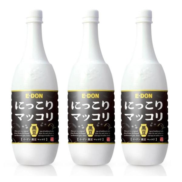商品説明黒豆の香ばしい味が特徴。黒豆の独特な風味が感じられるだけでなく、マッコリ本来の爽やかさも感じることができます。冷やして、よく振った後少しおいてから開栓してお召し上がりください。内容量 : 1000ml (1本当たり)原材料名 : 黒...