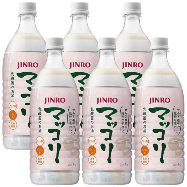 甘みと酸味が絶妙な味わい。韓国伝統の乳酸菌のお酒 JINRO マッコリ内容量 : 1000ml(1本当たり)種類 : リキュールアルコール分 : 6%原材料 : 小麦粉、米、小麦麹、オリゴ糖、甘味料原産国 : 韓国賞味期限 : 別途表記保存...