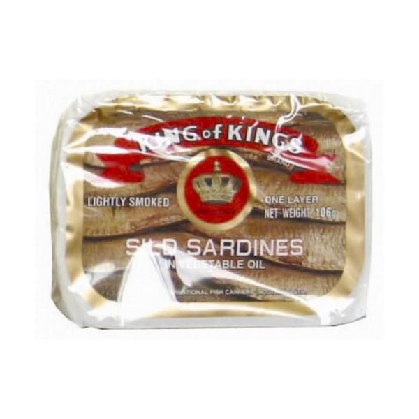 商品番号：9900011イギリス産の小イワシの油漬け。加熱しても、そのままでも美味しくお召し上がり頂けます。106ｇ■商品データ容　　量＝106g原　　料＝いわし油漬け保存方法＝高温多湿を避けて開栓後はお早めにお召し上がりください。