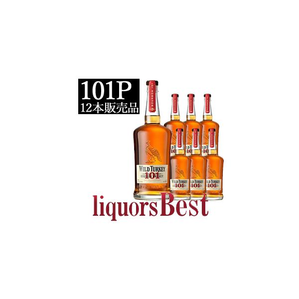 【12本セット販売】ワイルドターキー(Wild Turkey)は、1940年代初め、オースティン・ニコラス社オーナー「トム・マッカーシー氏」が、野生の七面鳥のハンティング仲間に饗した50.5度のバーボンに付けられたニックネームがブランド名の...