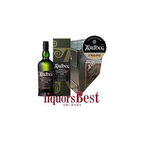 アードベッグテンは、2000年に発売されたオフィシャル10年物。以前リリースされていた10年物と区別するためこの名を名乗っているのだろうか。正式名称はARDBEG GUARANTEED TEN YEARS OLD。ノンチルフィルタ（低温＝氷...