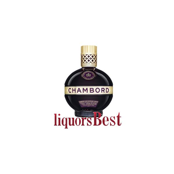 黒い色のラズベリーと蜂蜜、フルーツ、ハーブをスピリッツに溶かし込んでつくるリキュール。