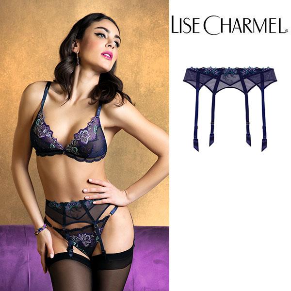 【エレガント】【豪華】【ギフトにおすすめ】素材：66% ナイロン, 18% ポリエステル, 16% ポリウレタン原産国：ブルガリアまたはチュニジア　※この商品はフランスでデザインされたものです。ガーターベルトLigne-H77 Deesse...