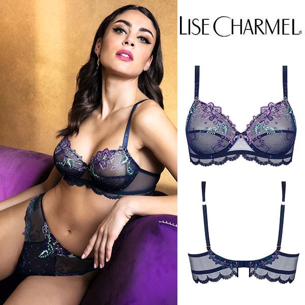 【エレガント】【豪華】【ギフトにおすすめ】素材(Bカップ)：63% ナイロン, 25% ポリエステル, 12% ポリウレタン原産国：ブルガリアまたはチュニジア　※この商品はフランスでデザインされたものです。ワイヤー入りのフルカップブラ。ナチ...