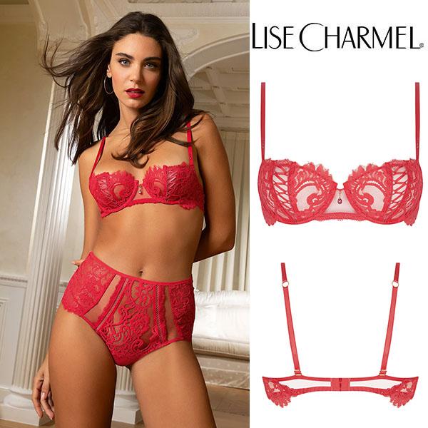 【セクシー】【豪華】【ギフトにおすすめ】素材(Bカップ)：97% ナイロン, 3% ポリウレタン原産国：ブルガリアまたはチュニジア　※この商品はフランスでデザインされたものです。ワイヤー入りのパッドなしハーフカップブラ。商品画像はＢカップ。...