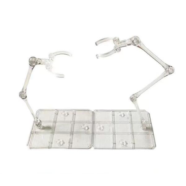 特徴選べる2個セット（例：通常×2、ロング×2、通常＋ロング）アームは角度調整可能で、さまざまなポーズをしっかり支えます安定感のあるベースでしっかり固定素材：クリアプラスチック（透明）サイズ（約）【通常タイプ】高さ14cm／ベース：9.5×...